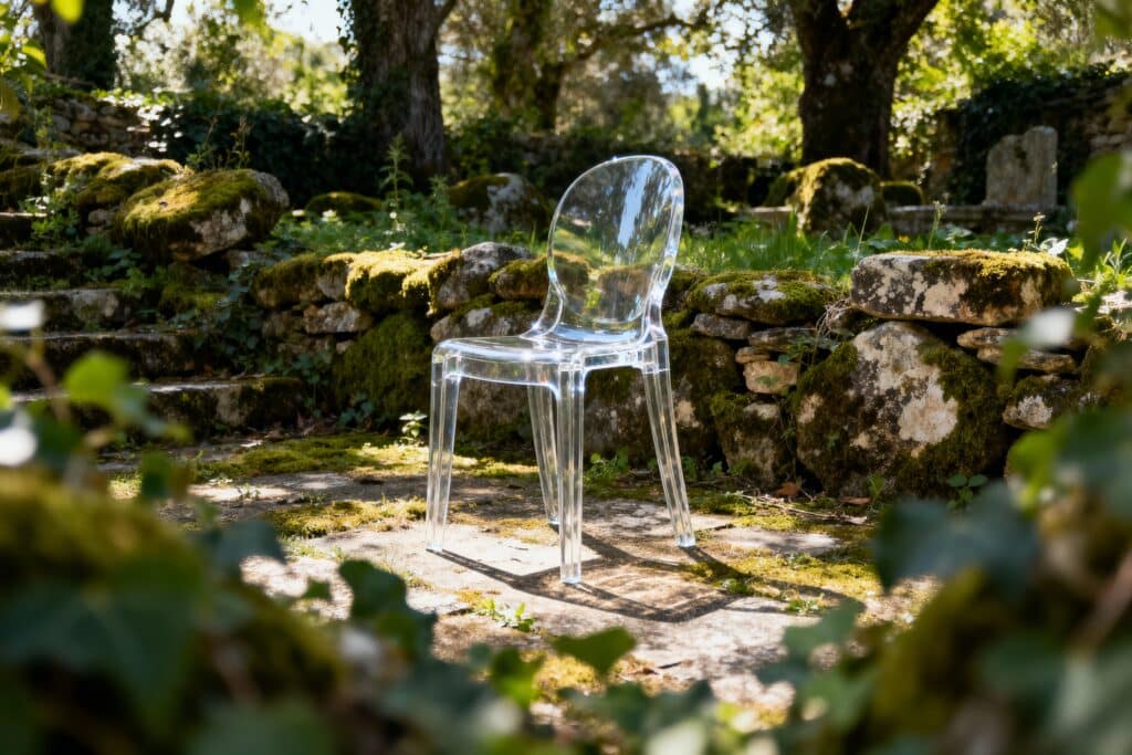 Où acheter la chaise ghost philippe starck en cristal